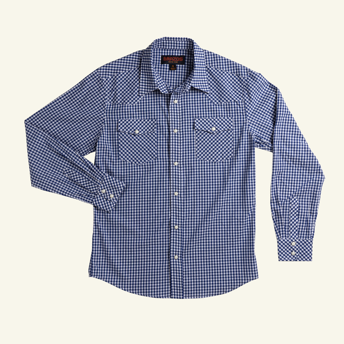 Blue Gingham – Brazos Fine Shirts